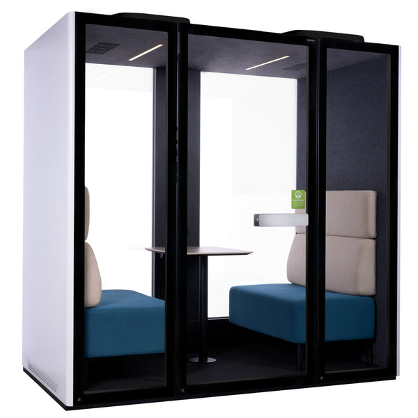 SERIES 2 - D POD 1-4 Person Meeting Pod - 2200 x 1250 x 2180h - INAPOD