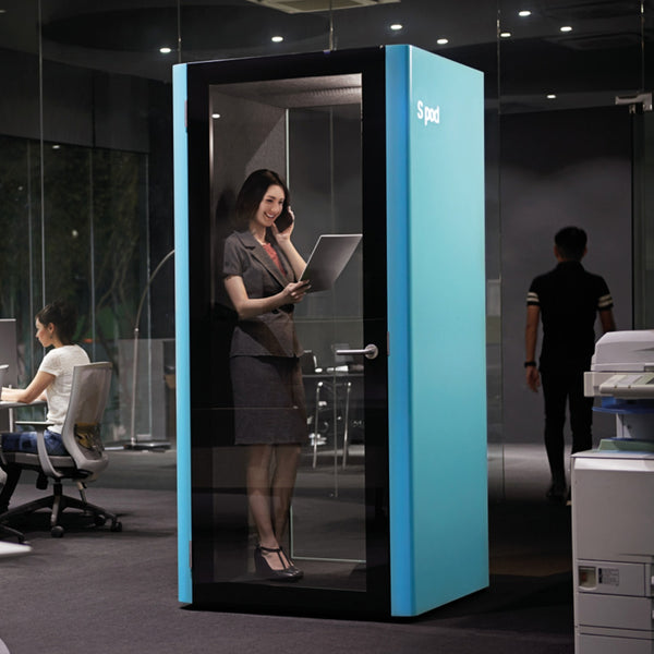 INAPOD ONE- ACOUSTIC POD - Glass wall 2 sides
