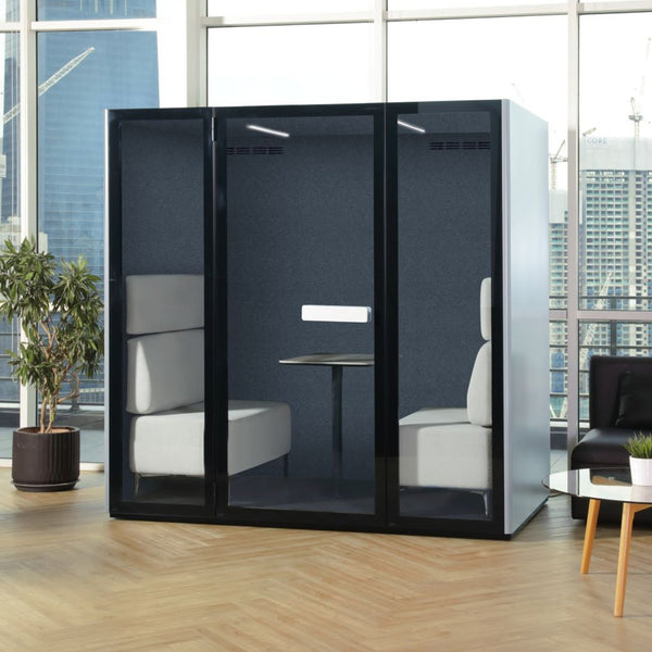 SERIES 2 - D POD 1-4 Person Meeting Pod - 2200 x 1250 x 2180h - INAPOD